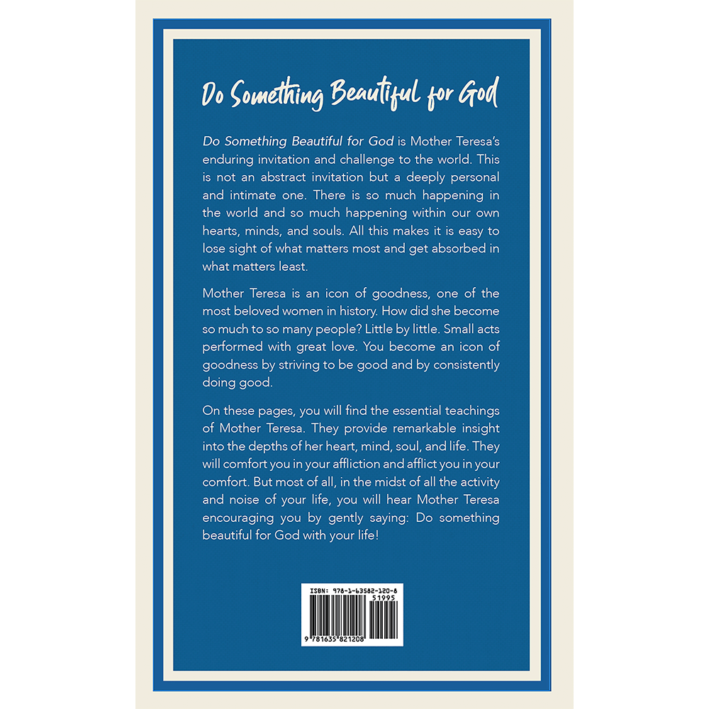 Do Something Beautiful for God – Blue Sparrow Books